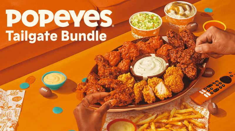 Celebrate National Tailgate Day with Popeyes Tailgate Bundle!